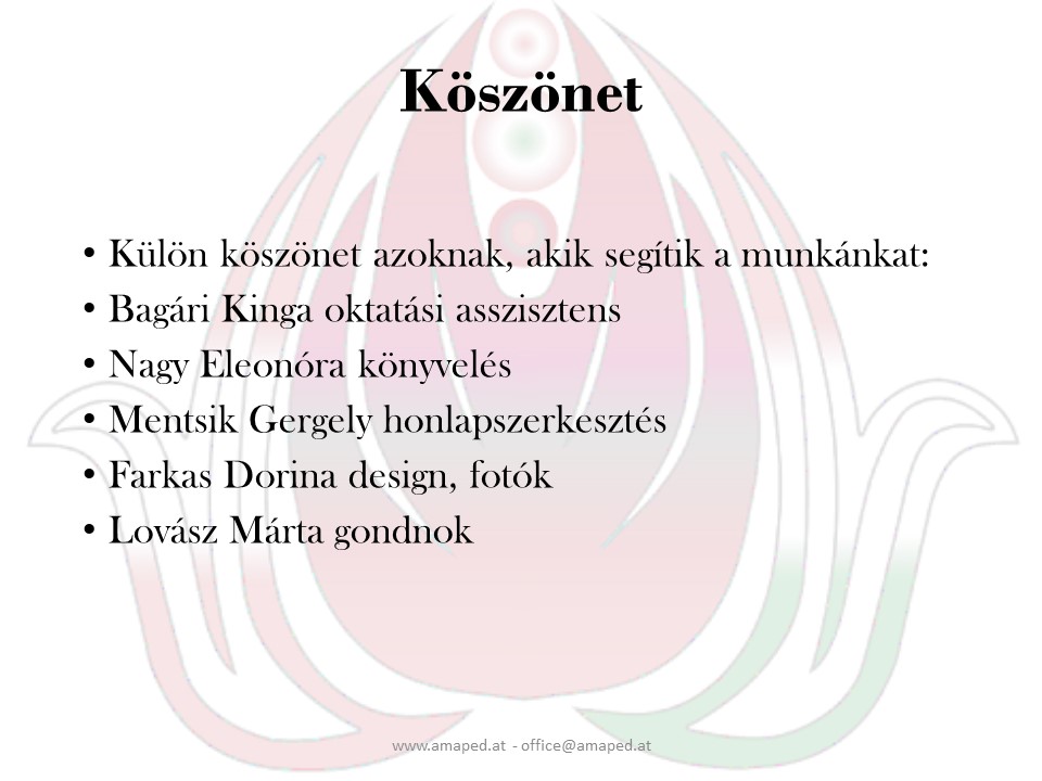 2017 - Nagy Eleonóra - Ausztriai Magyar Pedagógusok Egyesülete